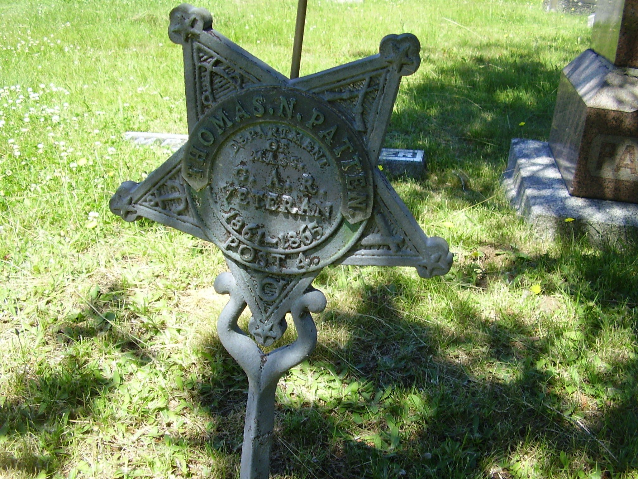 Thomas Nelson Patten – Civil War Veteran – Hantsport & Area Historical ...